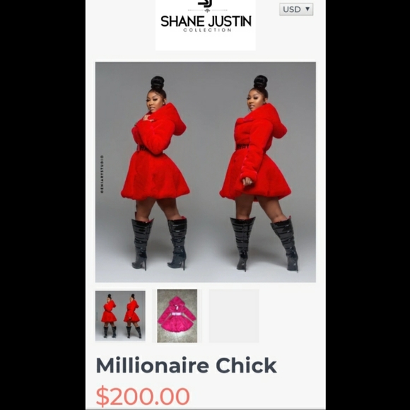 Shane Justin | Jackets & Coats | Shane Justin Vegan Fur Coat | Poshmark